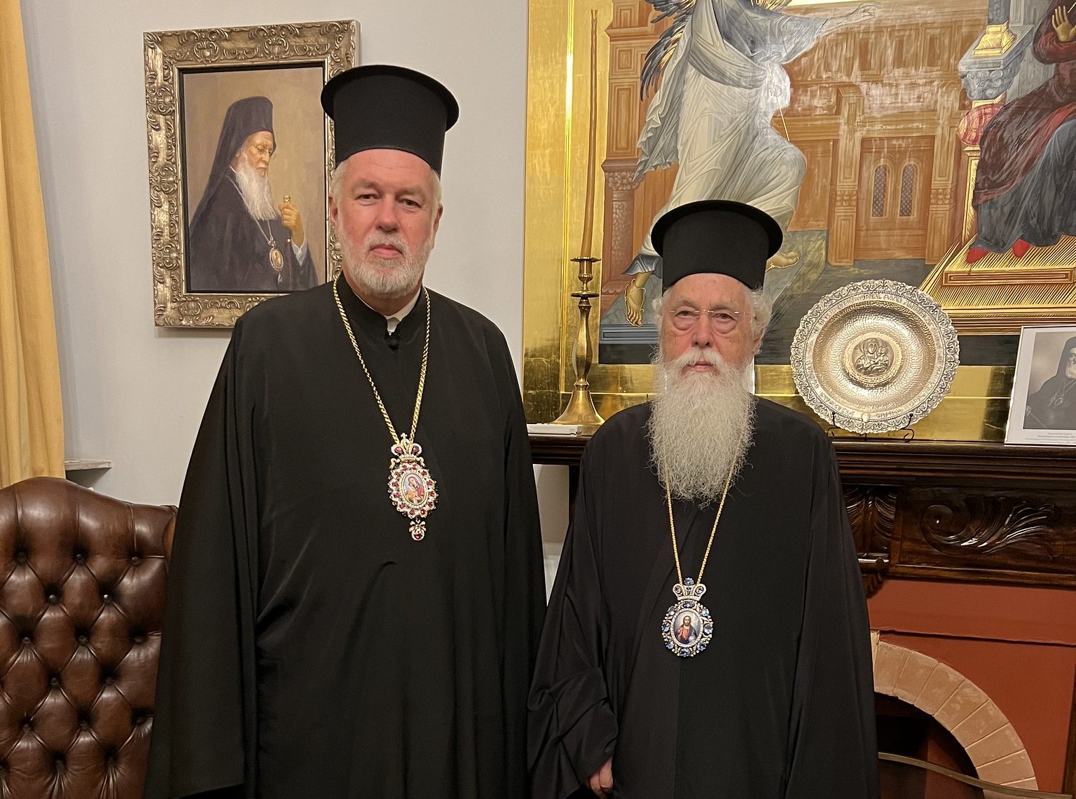 Ἐπίσκεψη τοῦ Μητροπολίτη Βελγίου κ. Ἀθηναγόρα (18/10/2023) - Γραφείον ...